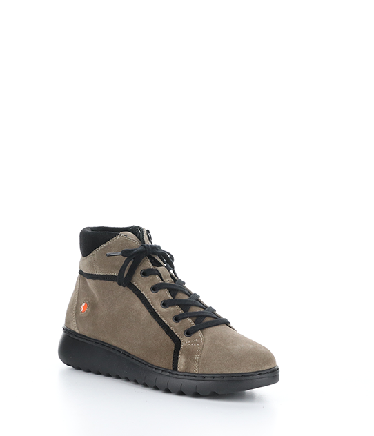 Emma707Sof 005 Taupe/Black Oil Suede – boscoca